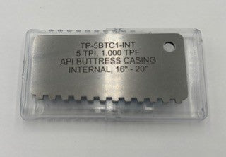 Gage, Profile API Buttress Casing Internal- TP-5BTC1-INT 16-20" – Tubularip